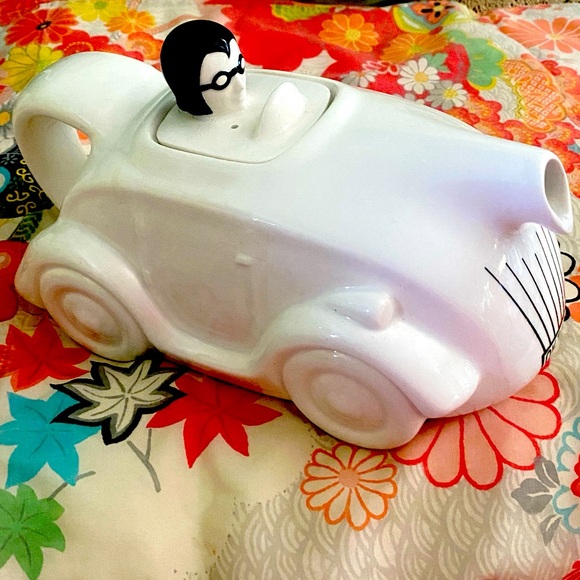 Vandor | Kitchen | Rare Vintage 978 Vandor Racecar Teapot Okt42 | Poshmark